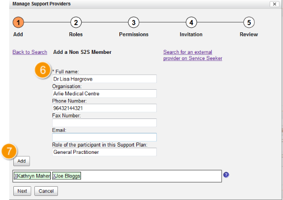 1: Add | S2S Userguide